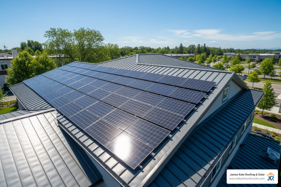 Best metal roofing for Solar panels: 1 Unbeatable Match